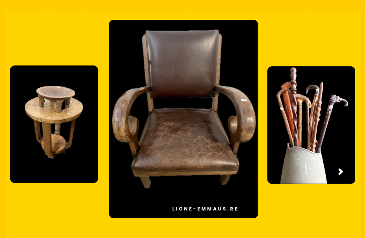 NOS ESPACES - Emmaüs Reunion - Collecte d'objets à domicile | Saint ...